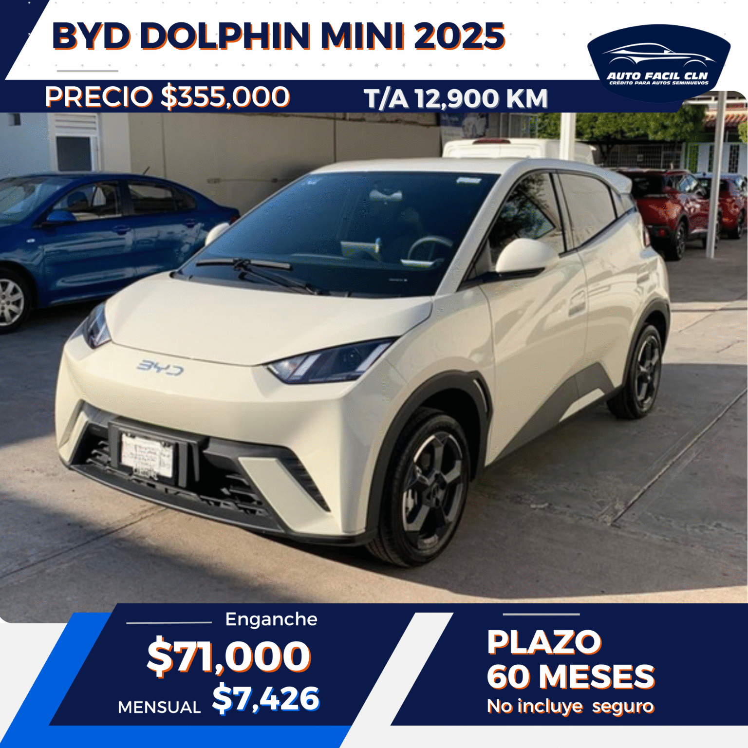 BYD DOLPHIN MINI 2025 - Auto Facil Culiacán